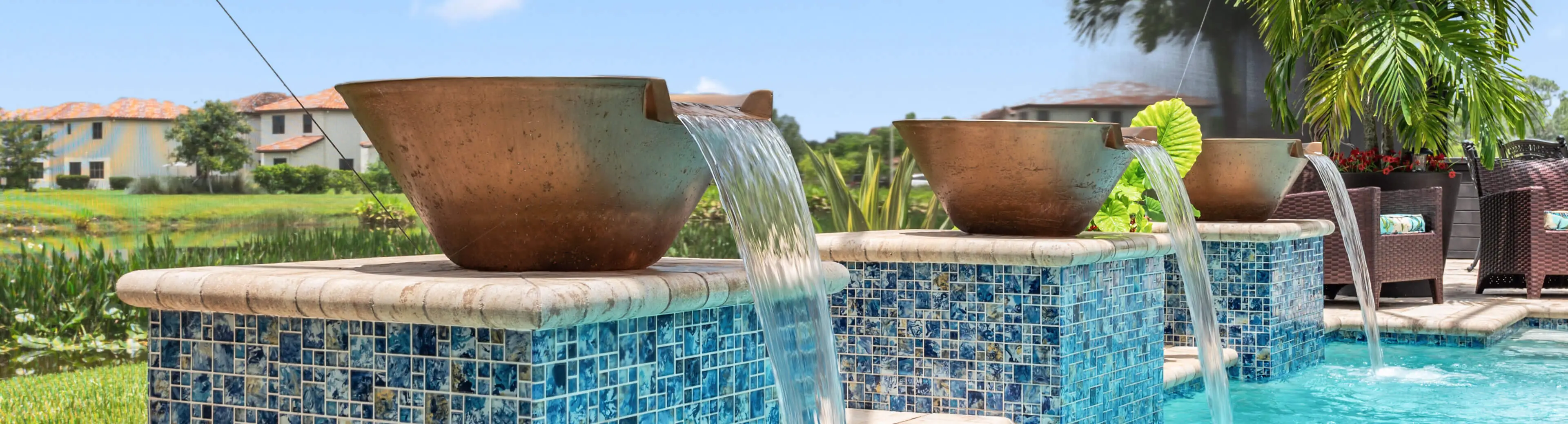 Water Features | Suncoast Custom Pools - Naples, Florida